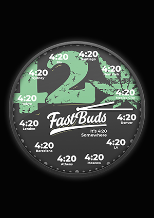 420 Clock - Semillas de cannabis autoflorecientes Fast Buds